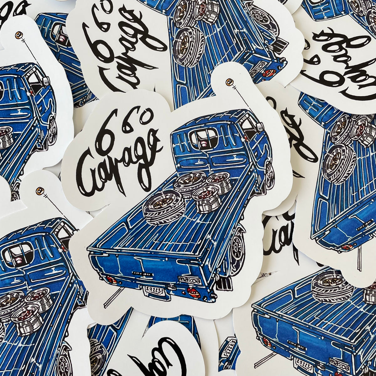 Mazda Porter Sticker – 660 Garage